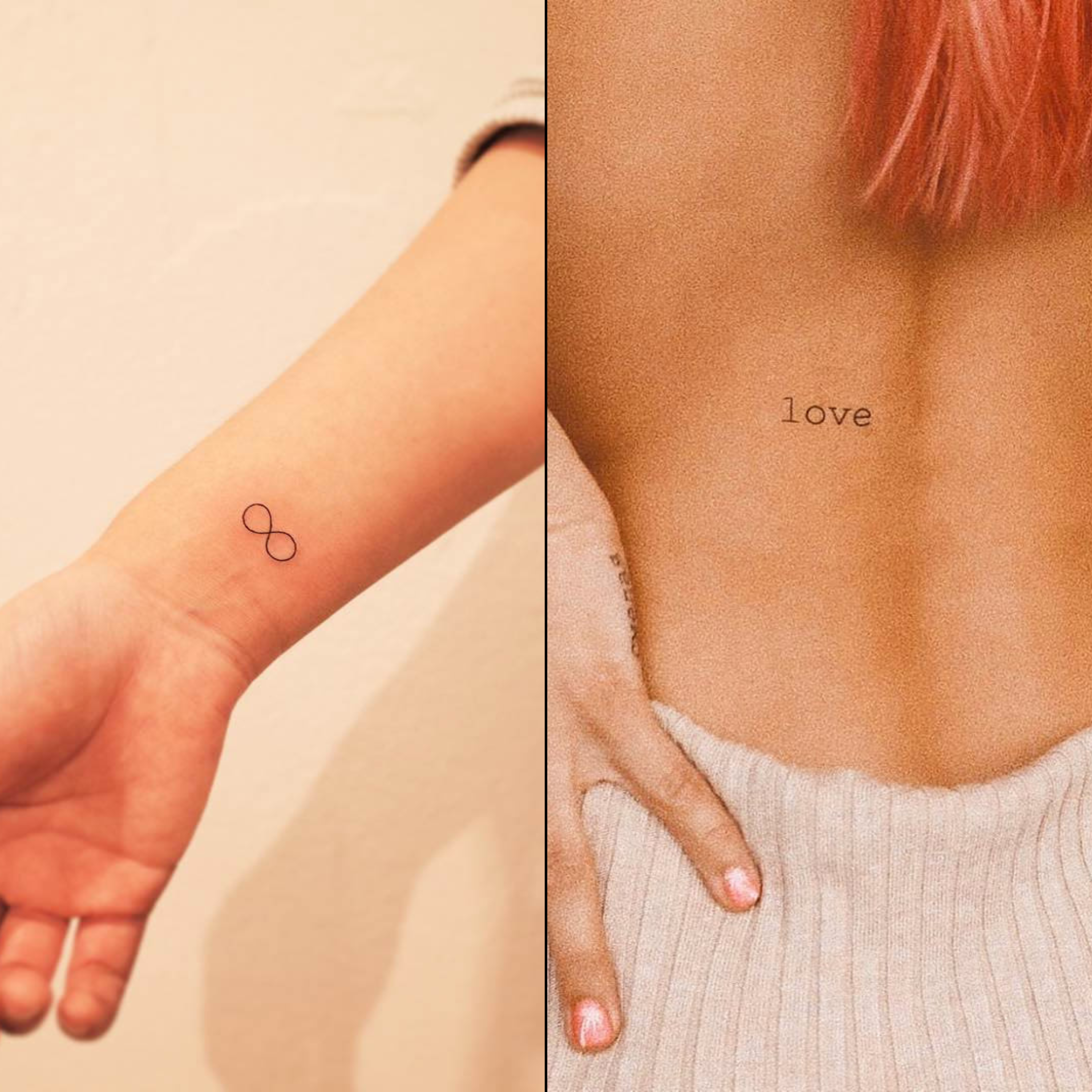 Luxus Unendliche Liebe Tattoo Fotos